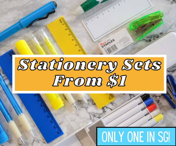 Stationery Sets From $1 in Singapore – One Dollar Only