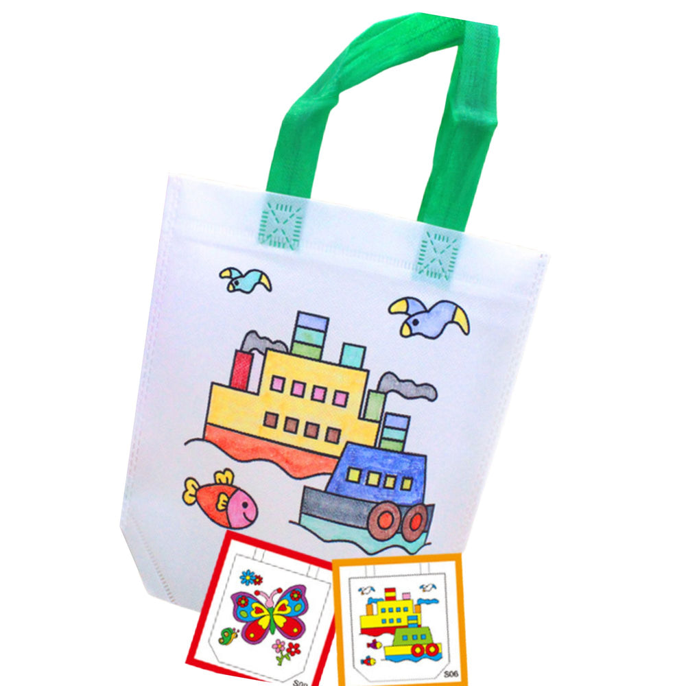 DIY Colouring Bag – One Dollar Only