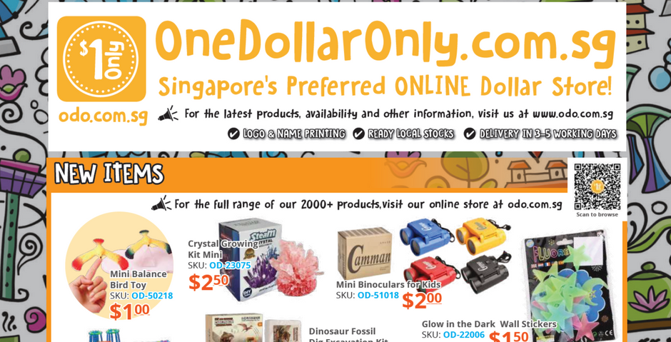 Download E-Catalog | One Dollar Only