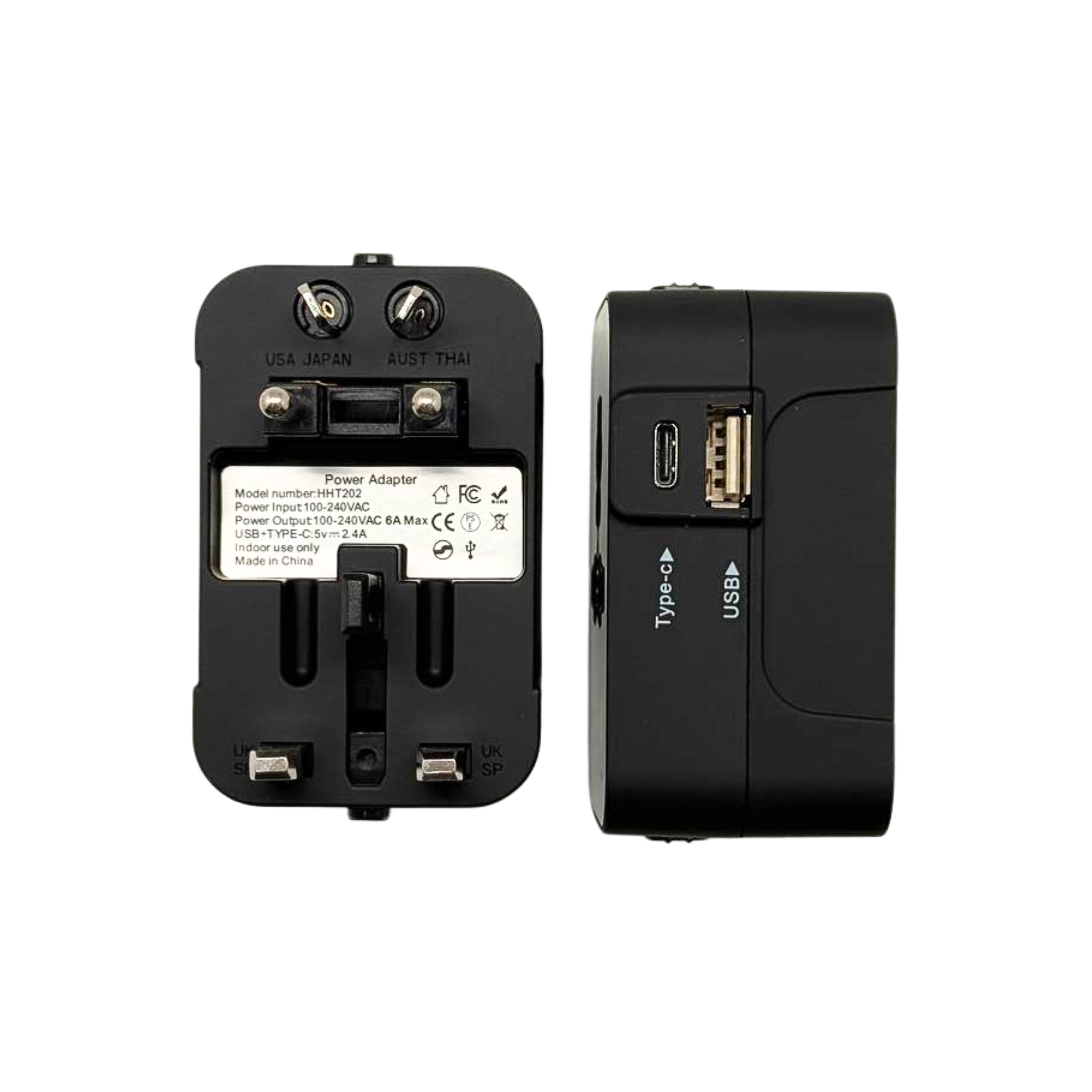 Customised Universal Travel Adaptor With Type-C and USB Port (Preorder ...