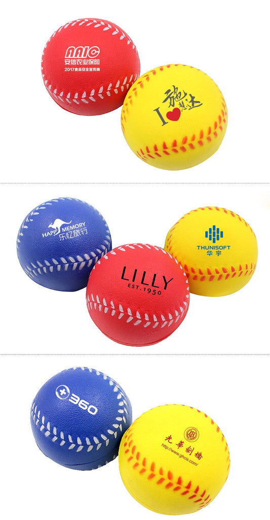 6.3cm Baseball Design Stress Ball – One Dollar Only