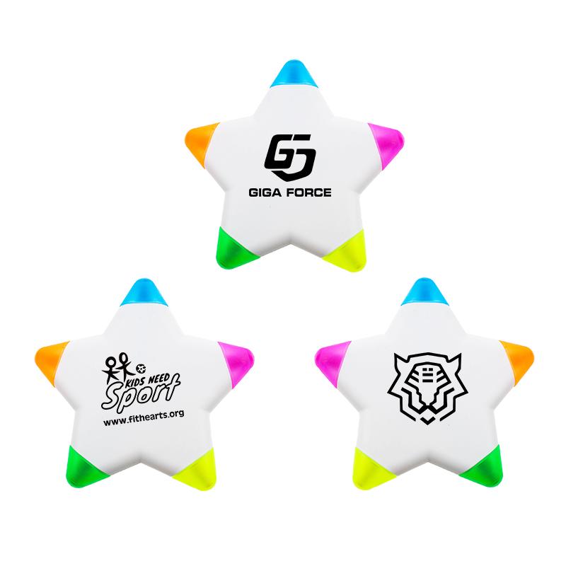 Curved Star Highlighter – One Dollar Only