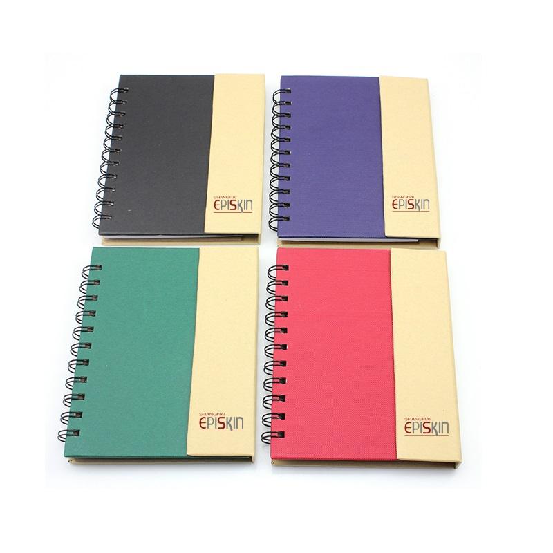 Large Notebook Set With Coloured Cover And Vertical Flap – One Dollar Only