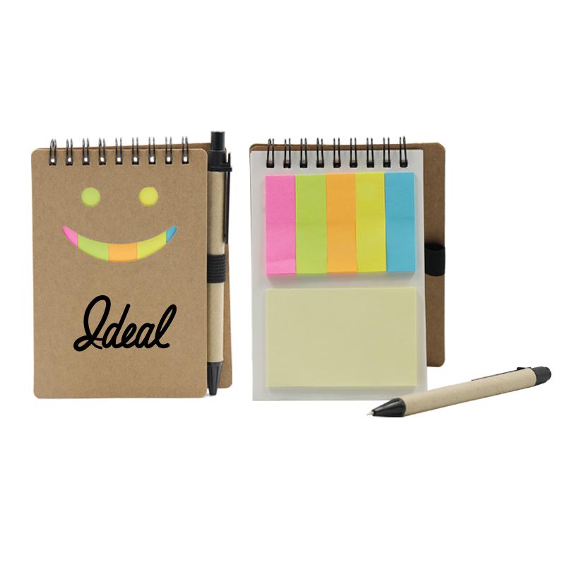 Smiley Face Design Notepad Set – One Dollar Only