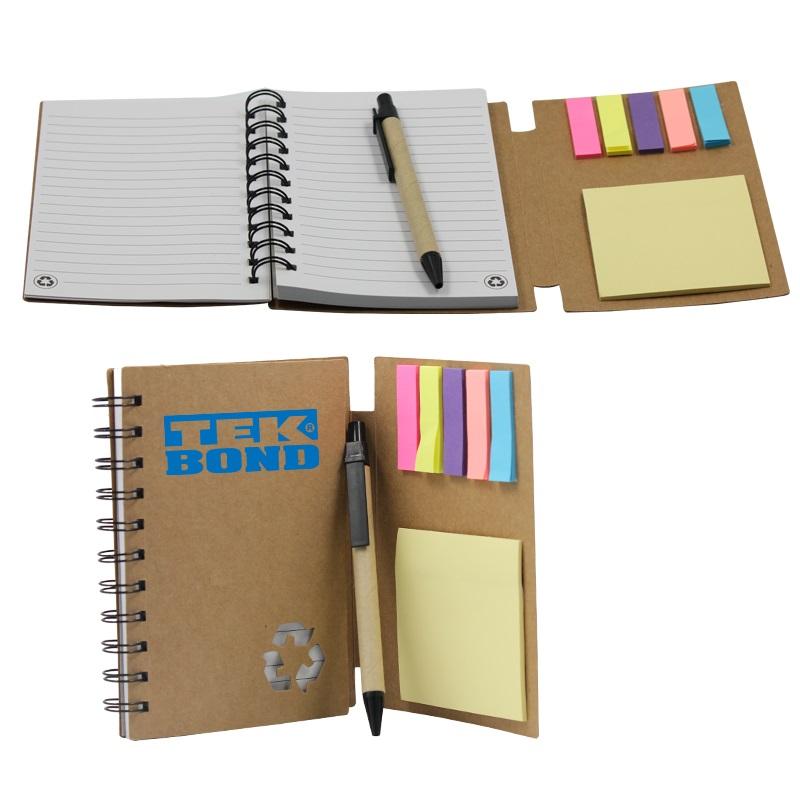 Multifunctional Notepad Set With Kraft Paper Cover – One Dollar Only