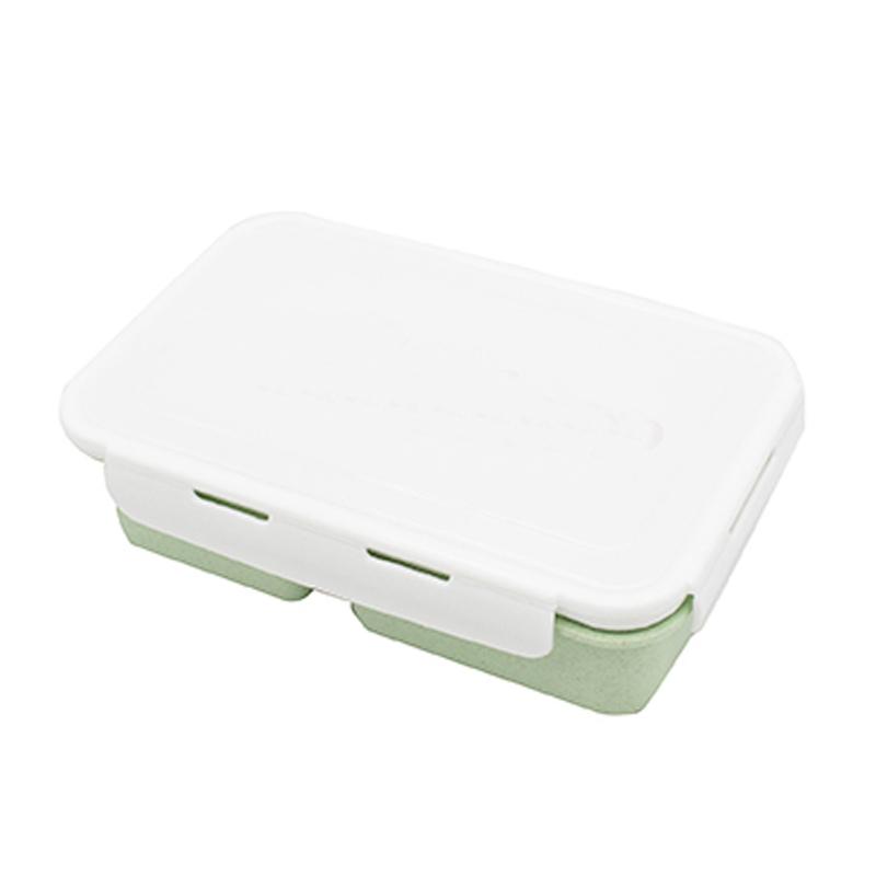 Dual Compartment Snap Lock Lunch Box – One Dollar Only