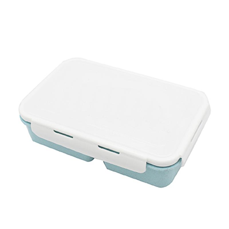 Dual Compartment Snap Lock Lunch Box – One Dollar Only