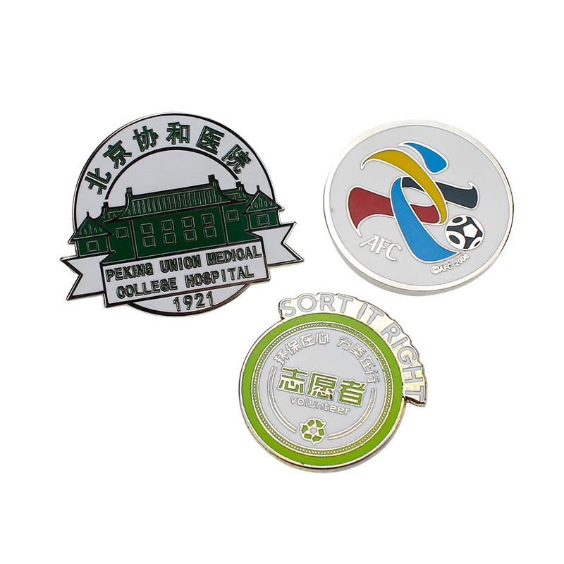 3x3cm Imitation Enamel Badges – One Dollar Only