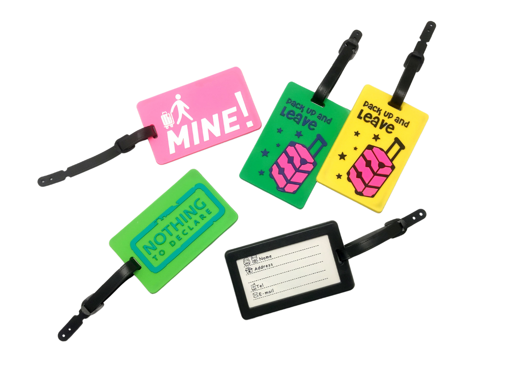 3D Fancy Travel Themed Design Luggage Tag – One Dollar Only