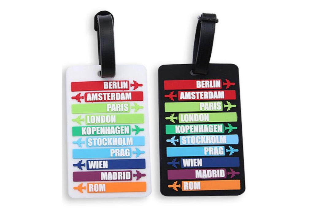 Travel Destination Places Theme Luggage Tag – One Dollar Only