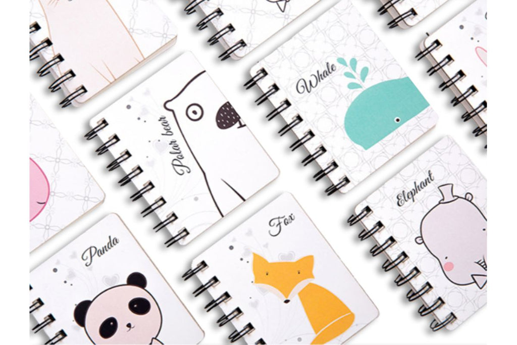 Cartoon Animal Mini Coil Notebook – One Dollar Only