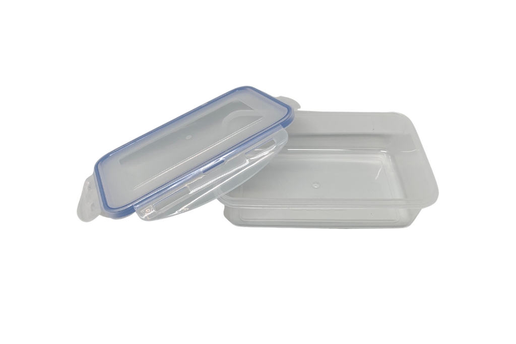 Rectangle Plastic Transparent Lunch Box – One Dollar Only